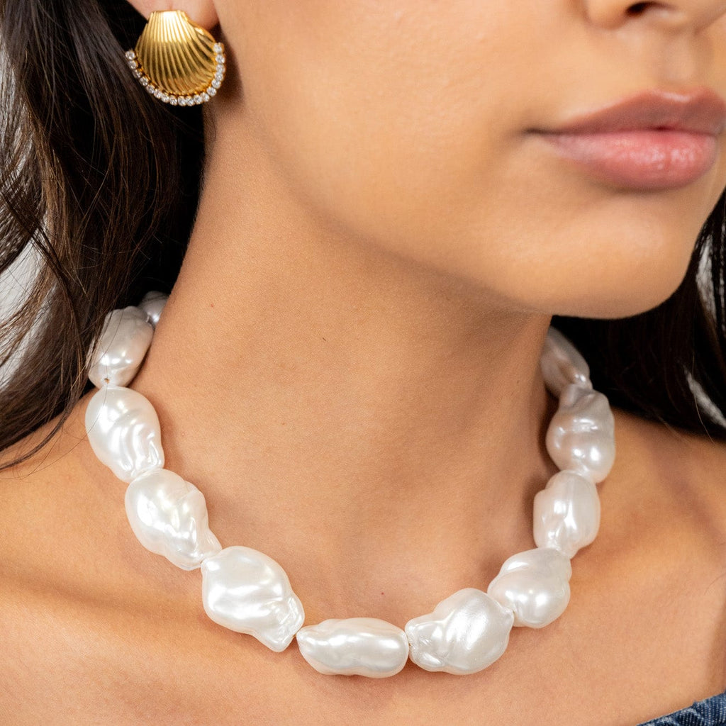 Shelby Pearl Necklace – BRACHA