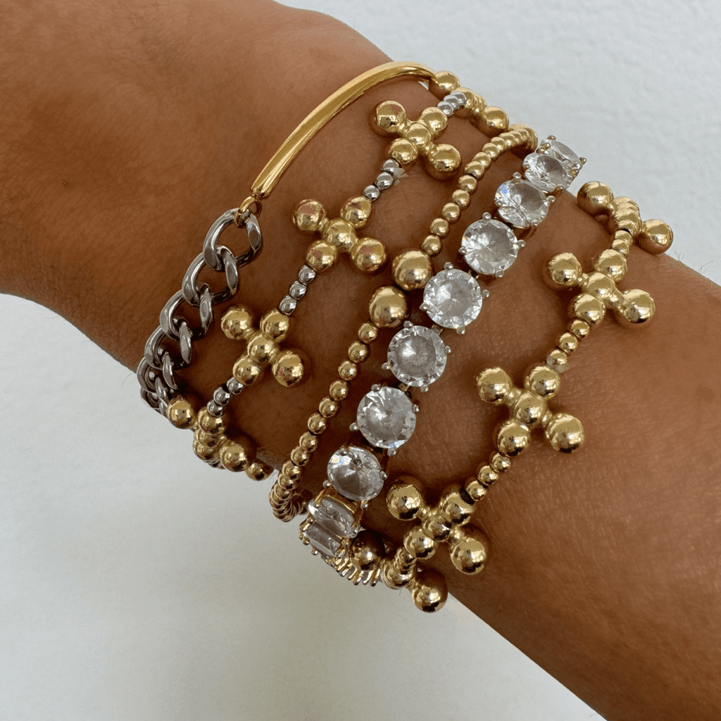 Audra Two Tone Bracelet – BRACHA