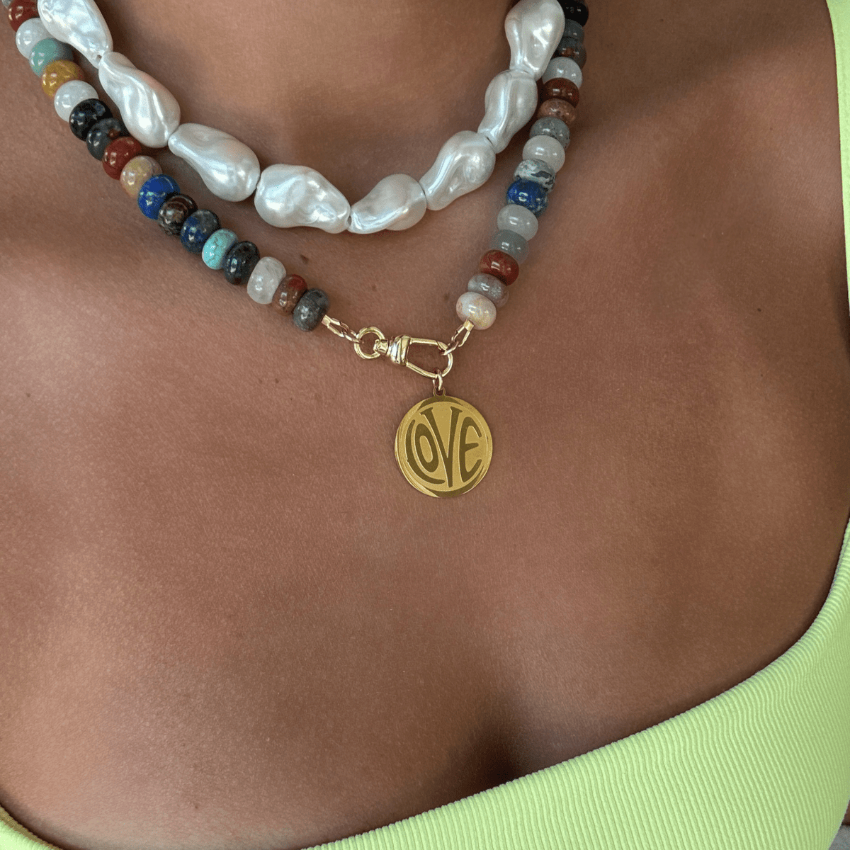Shelby Pearl Necklace | A Modern Pearl Necklace for Everyday Wear – BRACHA